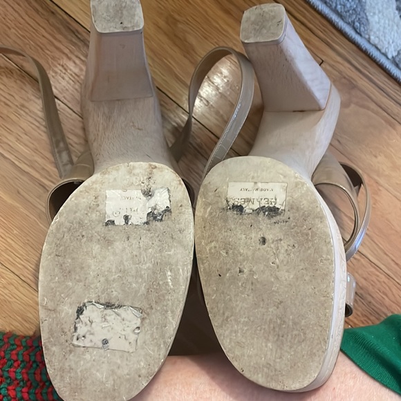 Hermes | Shoes | Hermes Patton Leather Nude Sandals | Poshmark